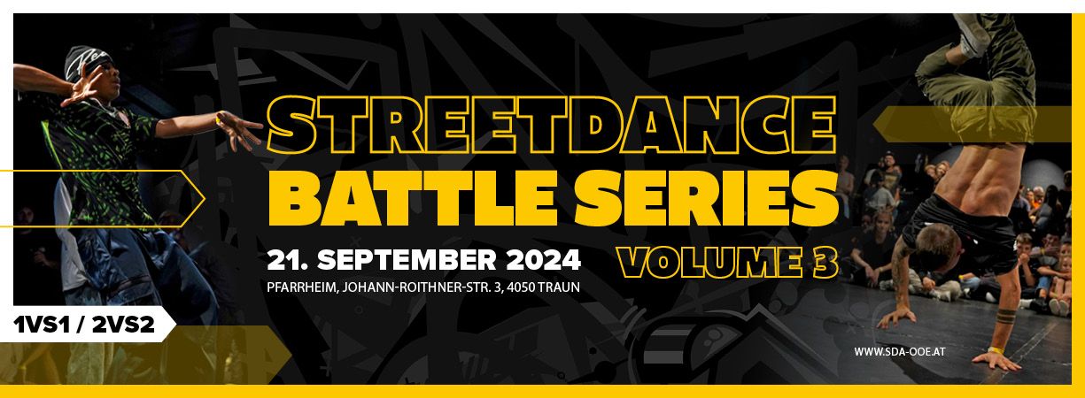 Streetdance Battle Series Upper Austria – Vol. 3 | 5,6,7 and8 - dance