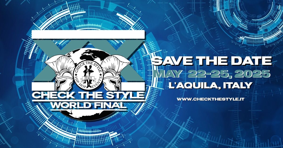 Check The Style World Final 2025 5 6 7 And8 Dance