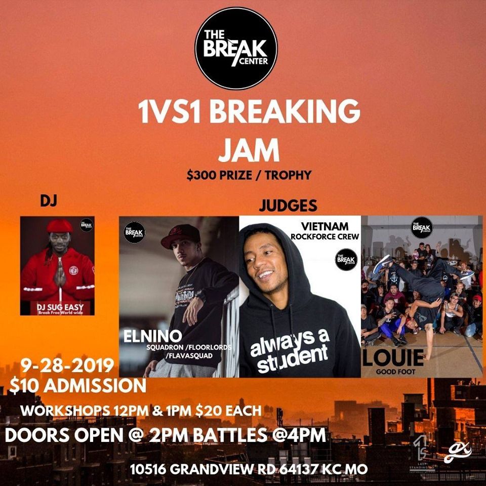 The Break Center 1vs1 Breaking Jam | 5,6,7 and8 - dance